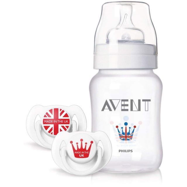 (Made in UK) Limited Edition Philips AVENT Royal Classic Bottle and ...