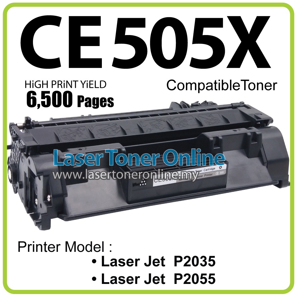 Compatible to HP CE505X CE 505X 05X HP05X CE505 LaserJet P2035 P2035n ...