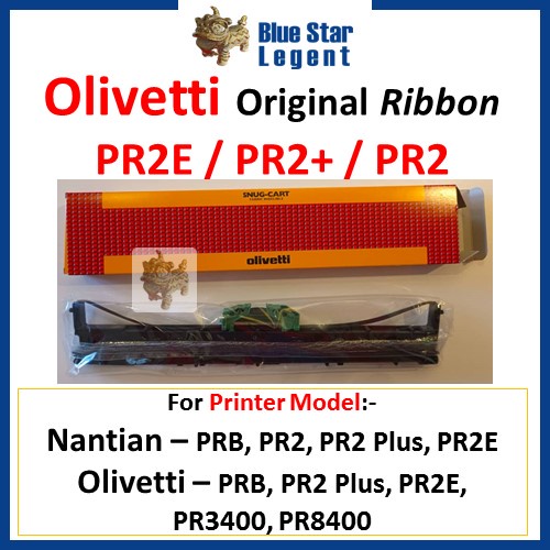 Olivetti ORIGINAL PR2 PR 2 PR2-E PR-2 PR2+ Nantian PR3400 PR8400 Passbook Ribbon Cartridge ...