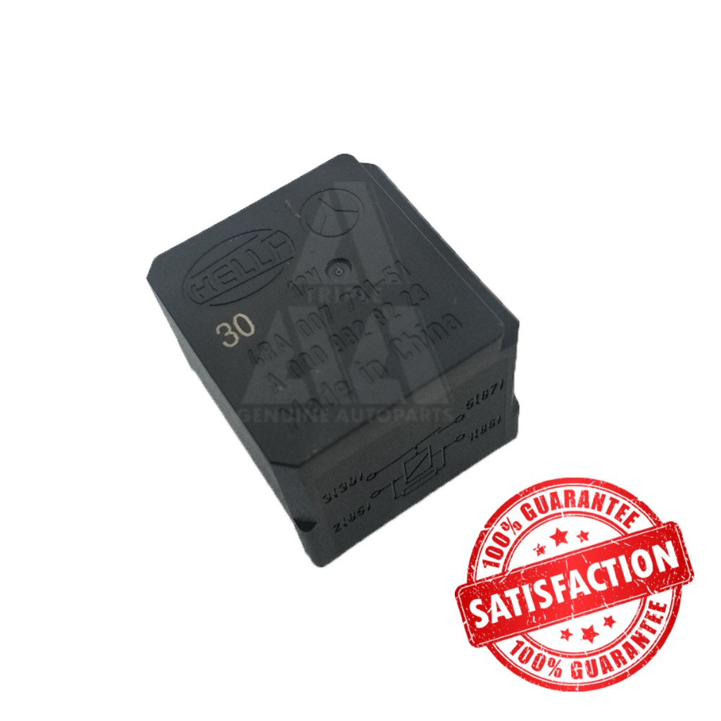 Original Mercedes Benz Relay Power 4Pin Hella (A000-982-82-23) | Shopee ...