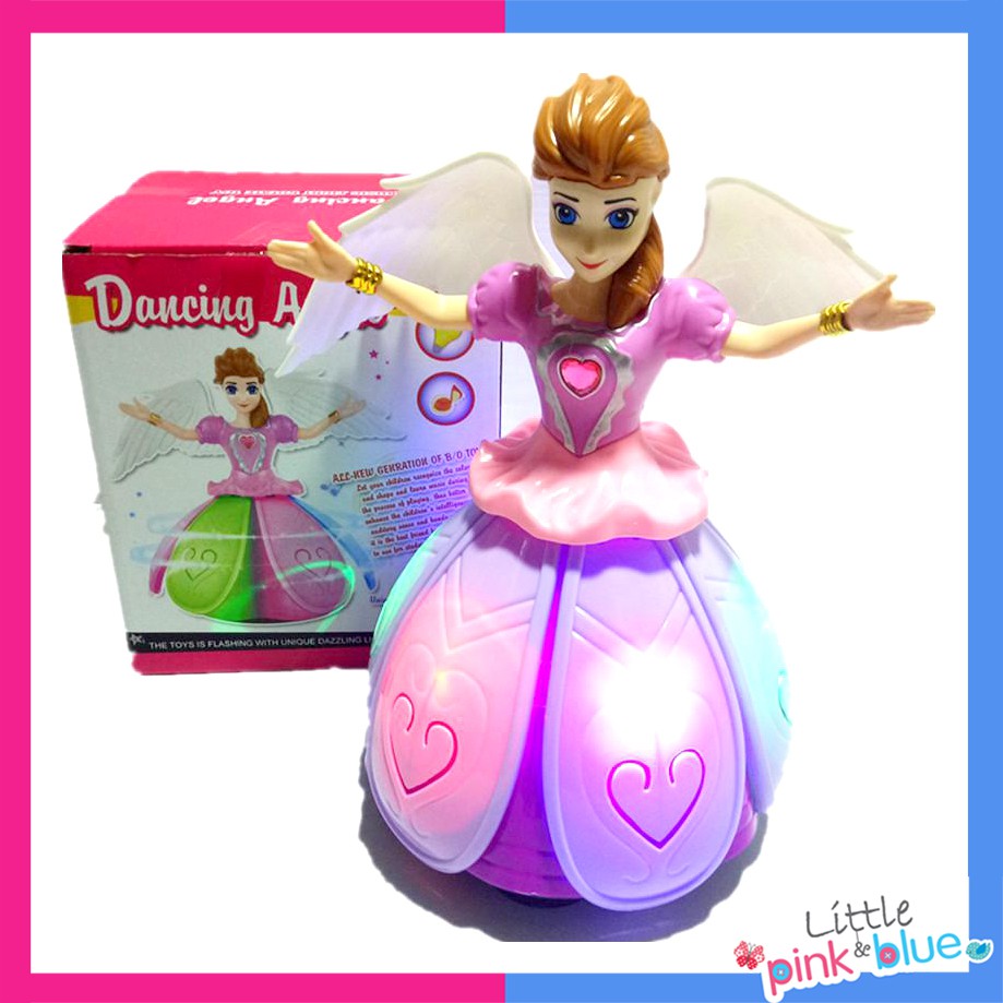 Frozen Angel Dancing Rotating Doll with Flashing Lights & Music ...