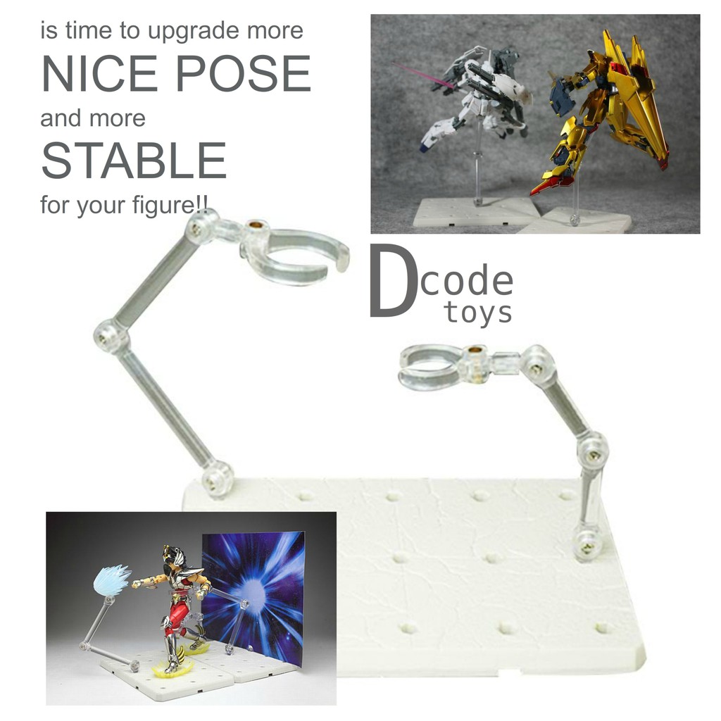 ~~Offer~~ Action Figure Display Base Stand - for SHF Saint Seiya Saint Cloth Myth EX gundam PG ...