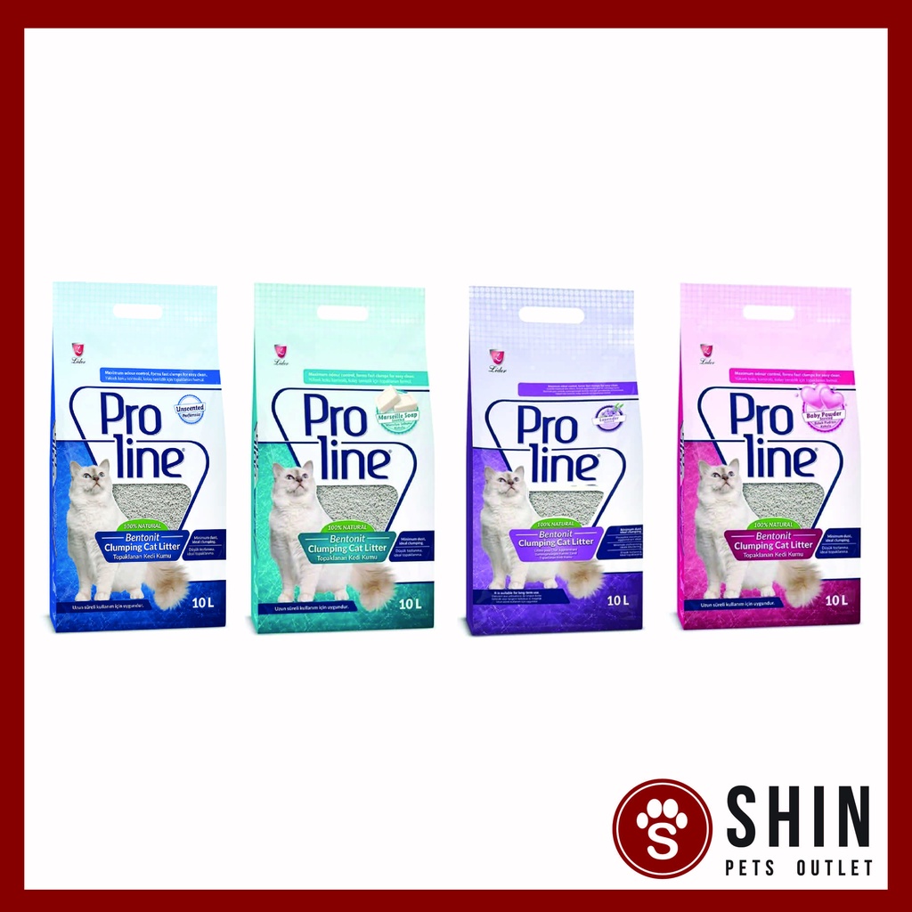 Proline Bentonite Cat Litter Scented - 10L | Shopee Malaysia