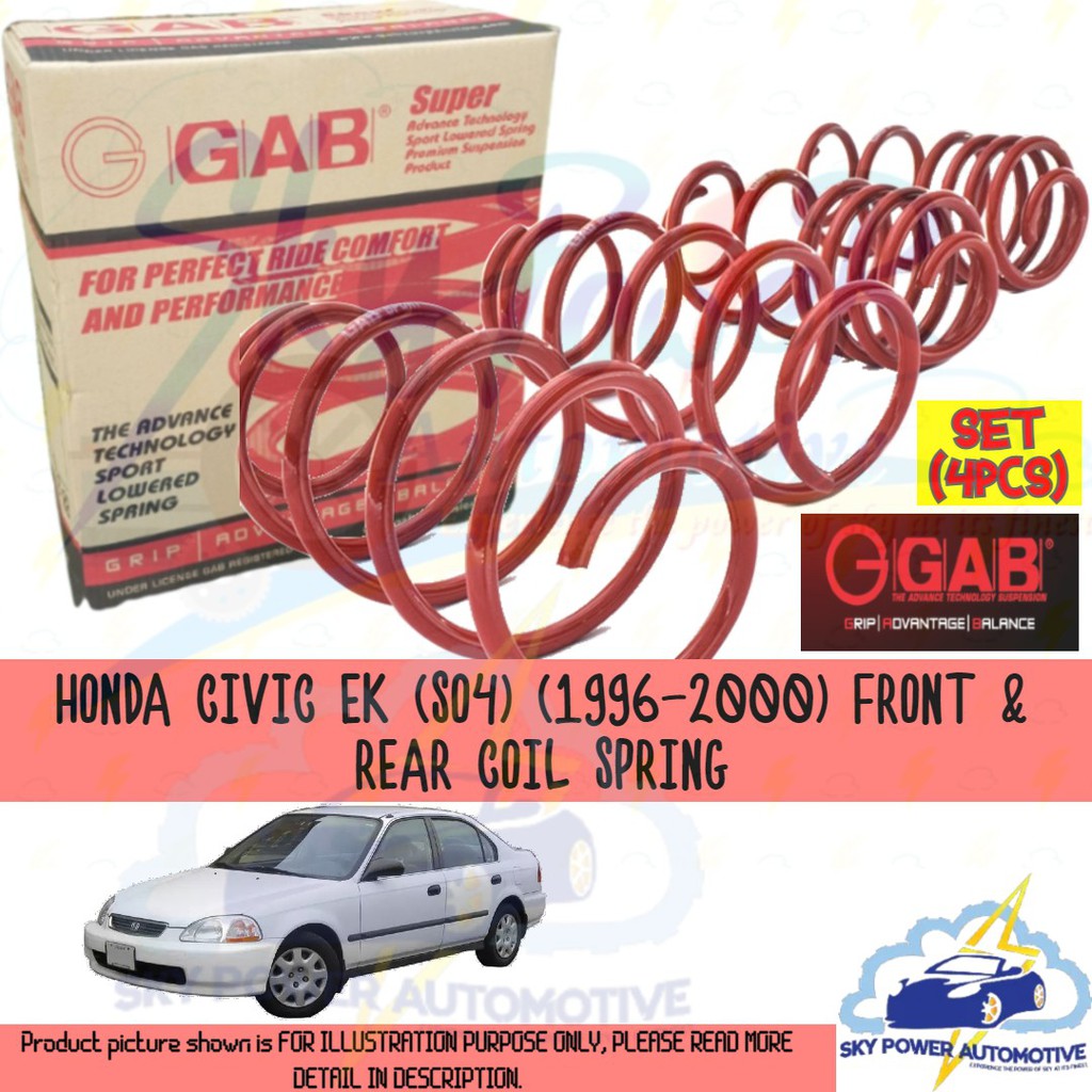 HONDA CIVIC EK (SO4) (1996-2000) GAB SUPER SPORT PREMIUM HIGH ...