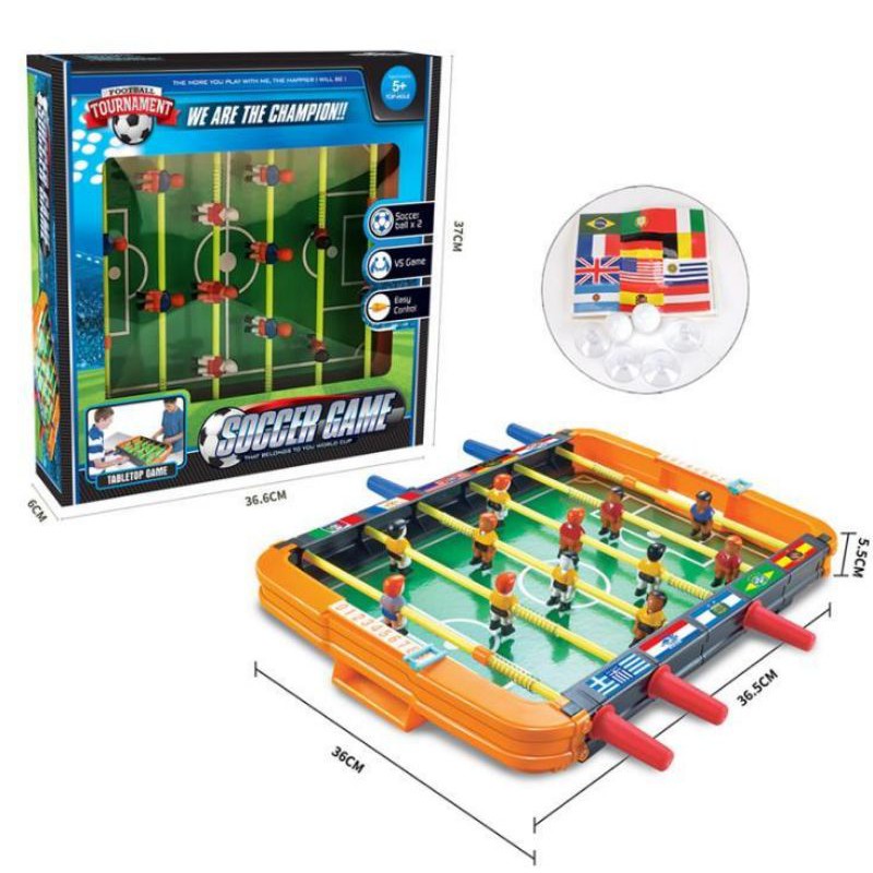 Mini Table Soccer Football Board Game Table Foosball Set Football ...