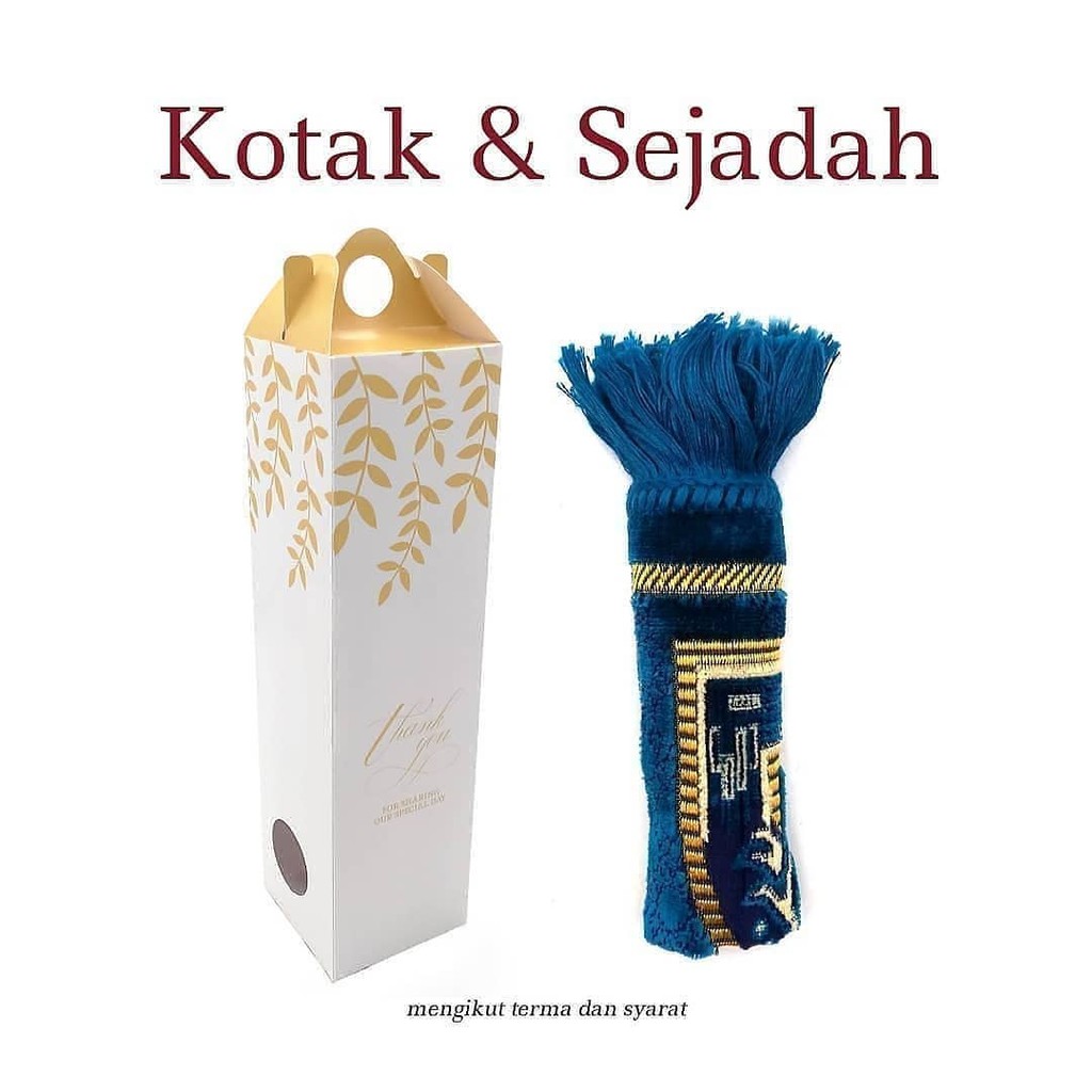 Door Gift Kahwin Sejadah Mini Wedding Goodies / Hadiah Doorgift Akikah ...