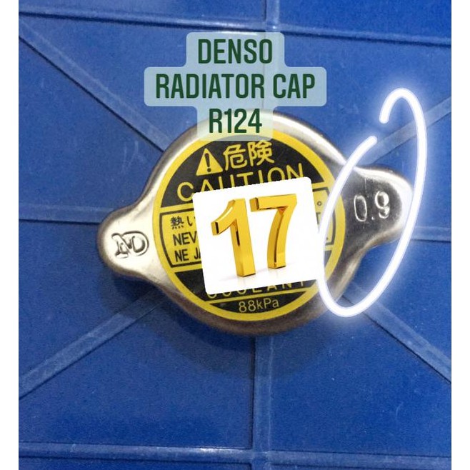 (100% Original) Denso Radiator Cap R124 88kpa 0.9 R126 108kpa 1.1 ...