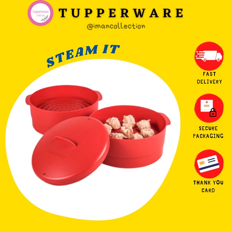 Pengukus Moden / Steam It Tupperware ( 1 pcs ) | Shopee Malaysia