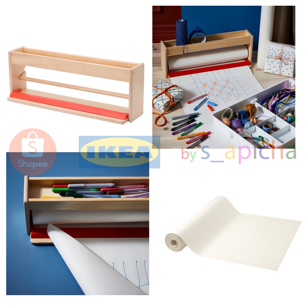 Roll To Draw Paper Drawing Table Set With Storage Quality Products IKEA ...