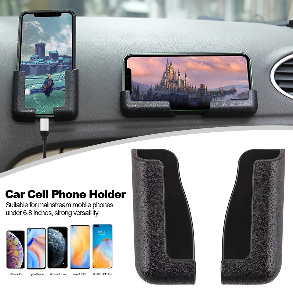1Pair Multifunctional Mobile Phone Bracket/ Self-adhesive Car Phone ...