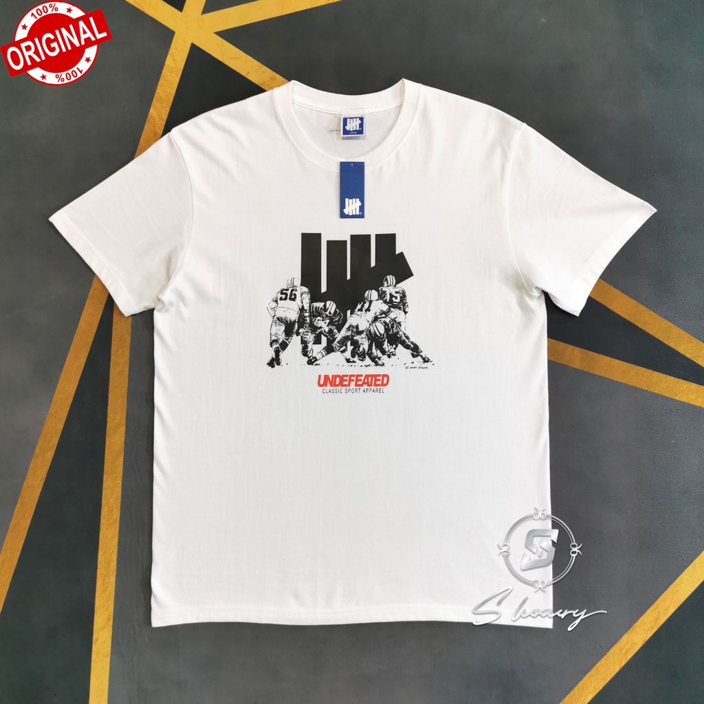 UNDEFEATED FOOTBALL PLAYERS TEE (NORMAL CUTTING) | Shopee Malaysia