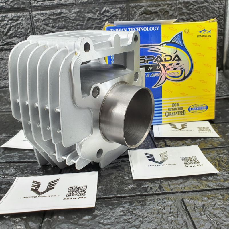 SRL110/LAGENDA 110 STD/55MM/56MM ESPADA RACING BLOCK+PISTON SET LAGENDA ...