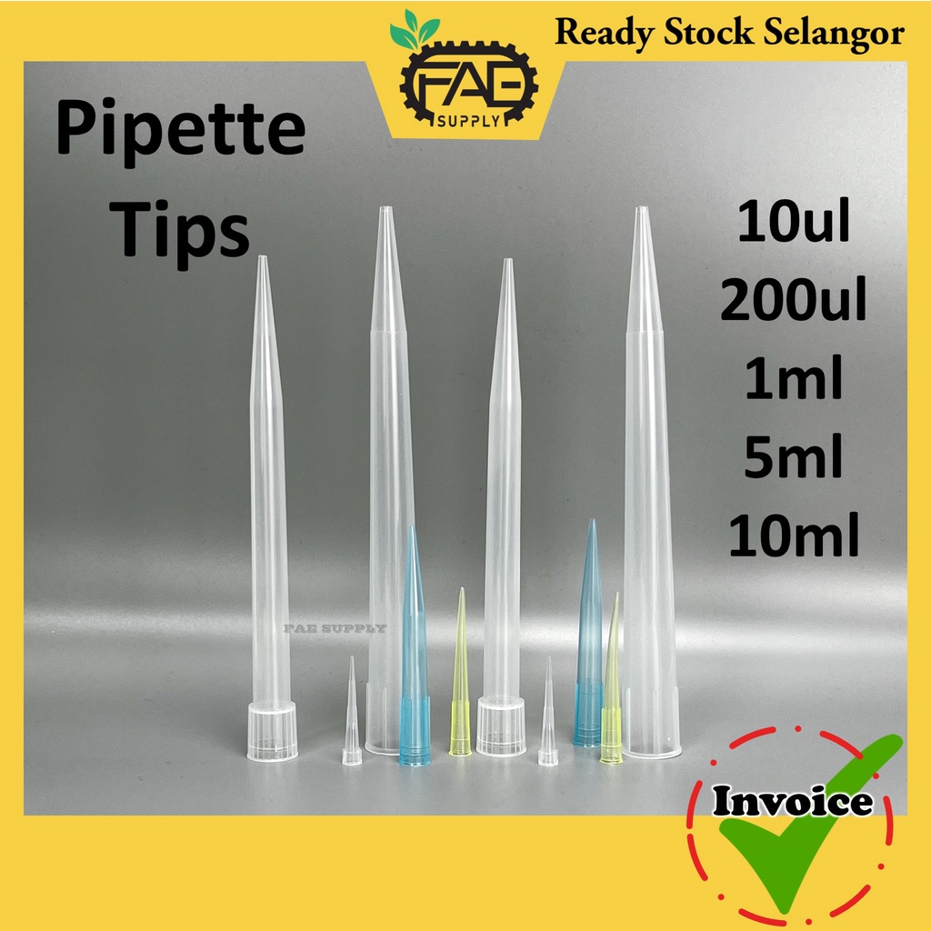 Pipette tips disposable sterile non sterile 10ul 200ul 1ml 5ml 10ml ...