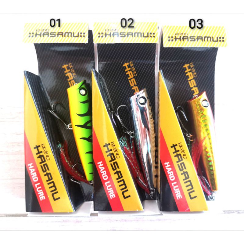 Hasamu Popper Hard Fish Lure 85mm Soft Fish Bait SP | Shopee Malaysia