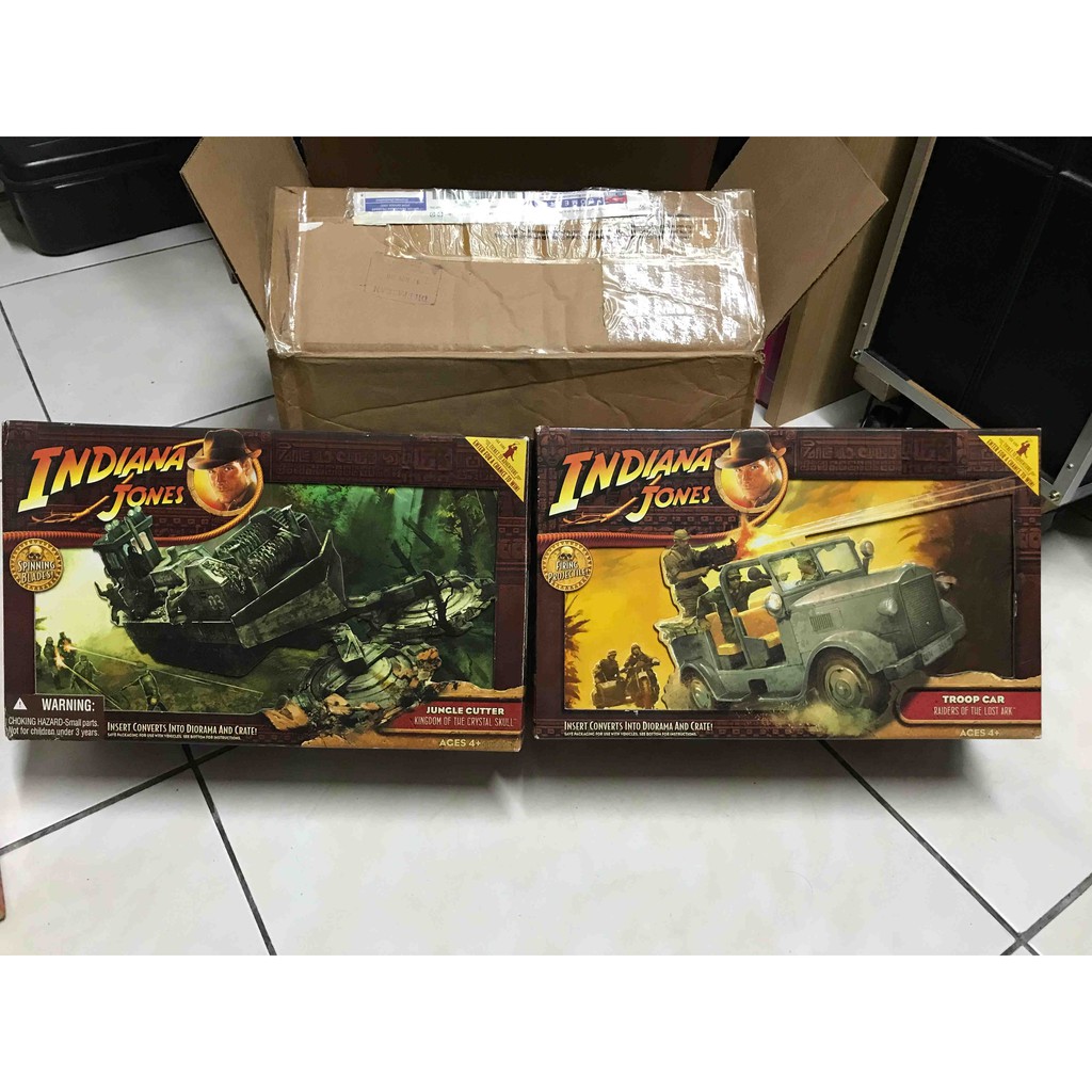 Hasbro Indiana Jones Vehicles Jungle cutter Troop Car NEW | Shopee Malaysia