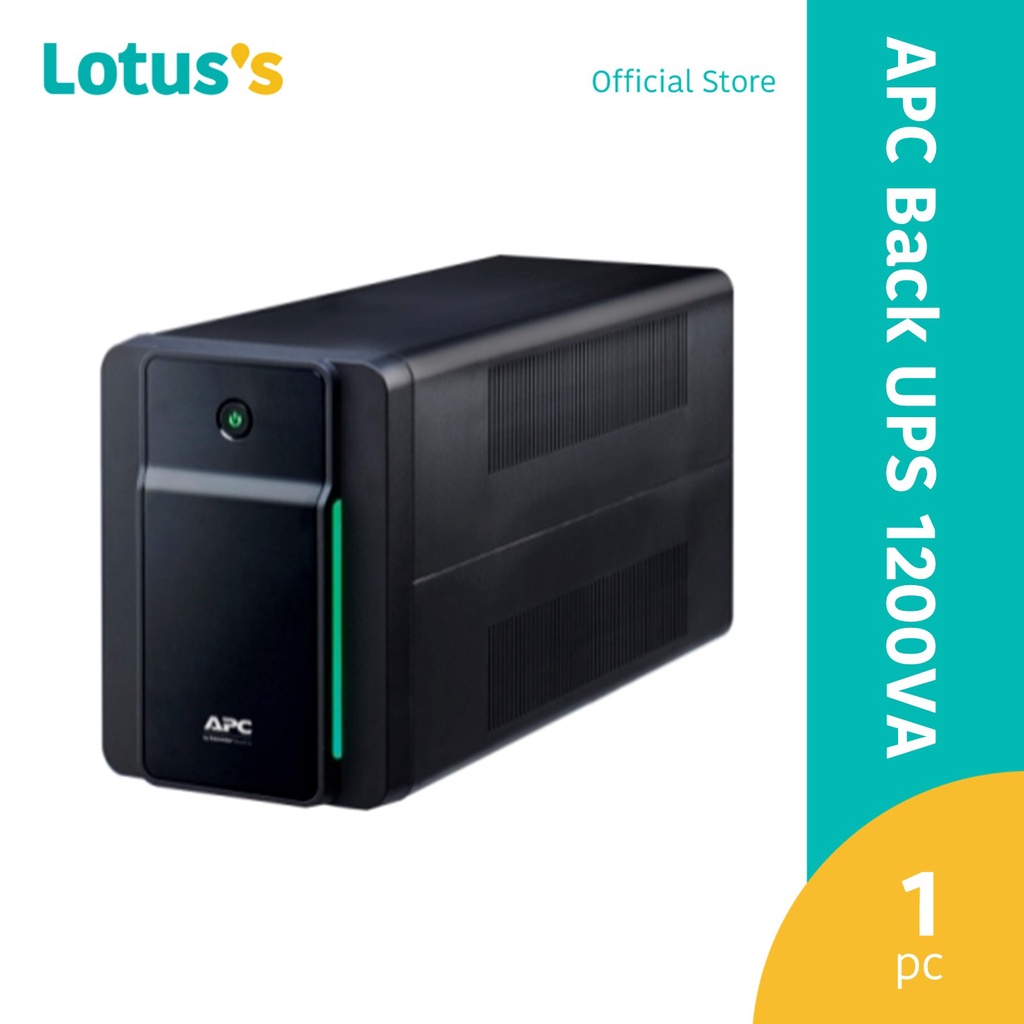 APC Back-UPS 1200VA, 230V, AVR, Universal Sockets (BX1200MI-MS ...