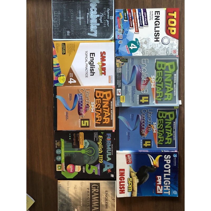 SPM BOOK ENGLISH BUKU LATIHAN WORKBOOK | Shopee Malaysia