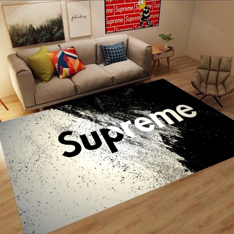 Supreme Classic Luxury Street Wear Branded Design Creative Carpets ...