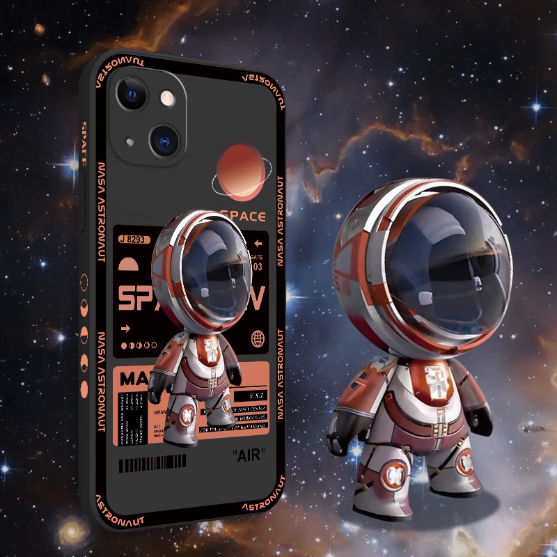 Voyage Astronaut Phone Case For IPhone 16 15 14 Pro Max Plus 14Pro ...