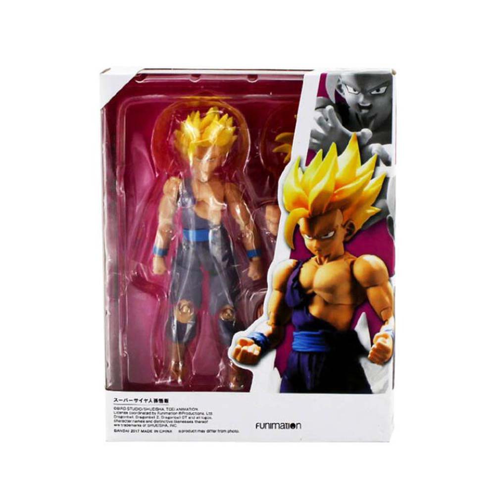 Anime Dragon Ball Action Figures SHF Son Goku Broli Vegeta Buu Master ...