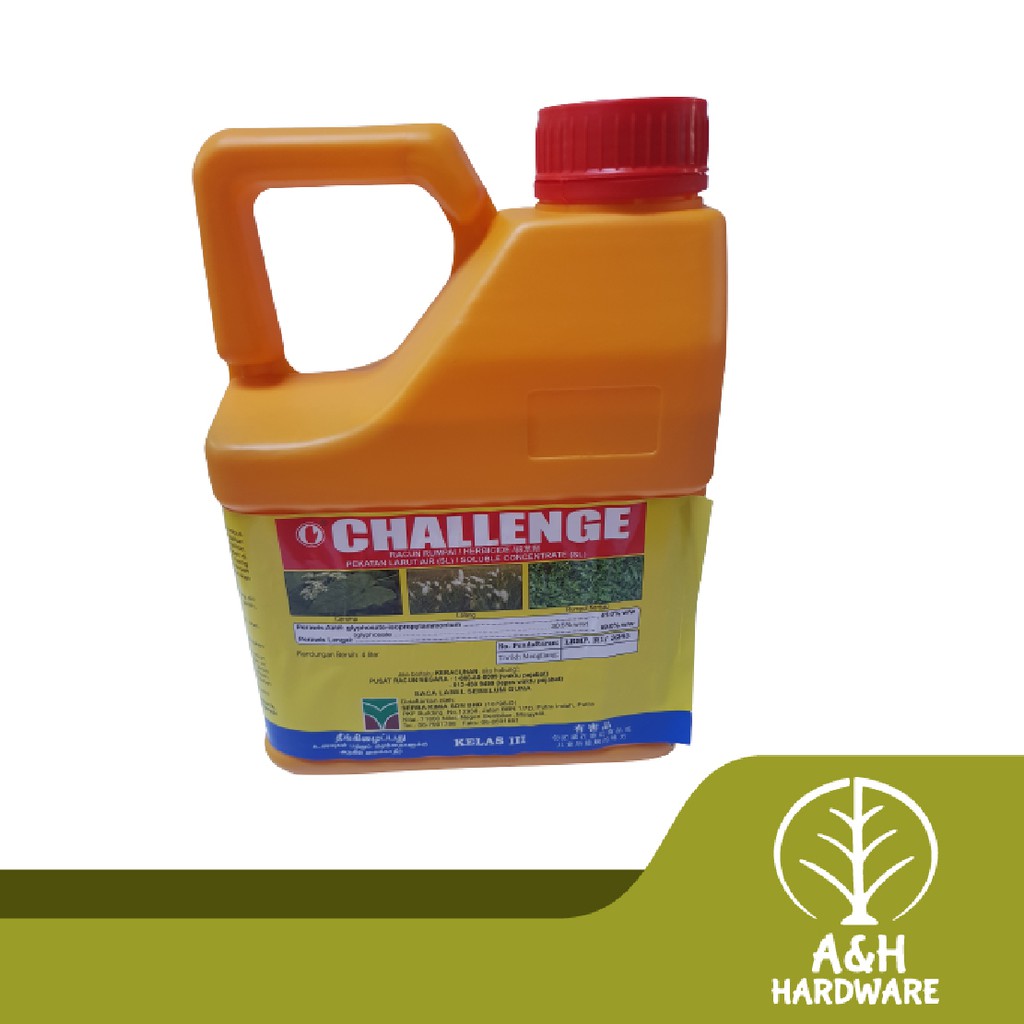 [Ready Stock] 4L Challenge Racun rumput glyphosate 41% | Shopee Malaysia