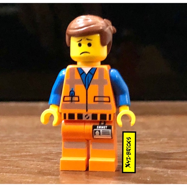 Lego TLM096 - The Lego Movie Emmet Minifigure - Lopsided Open Mouth ...