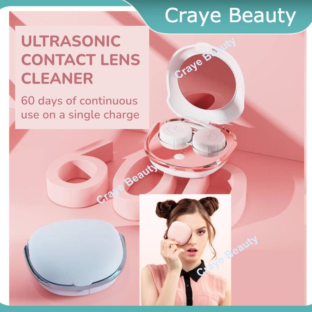 隐形眼镜自动清洗器 【Ready Stock】Ultrasonic glasses cleaner/Contact Lens Cleaning ...