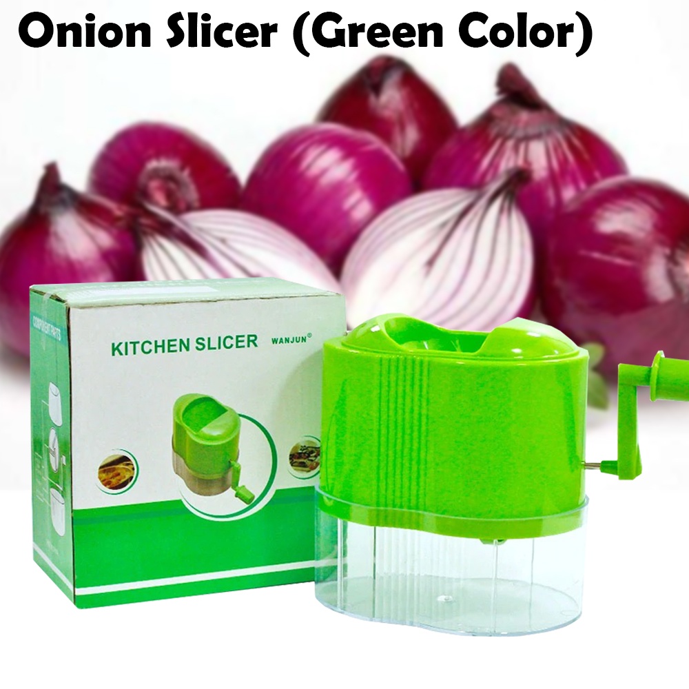 Onion Slicer Garlic Shallots Food Chopper Cutter Processor / Potong ...