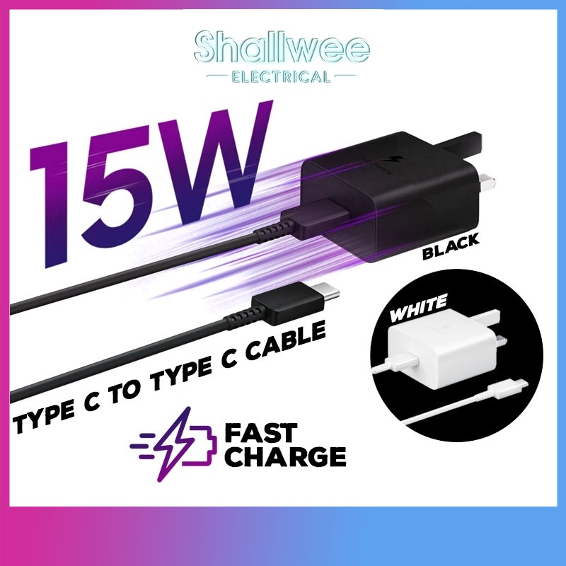 Original Samsung 15W Fast Charge Wall Charger PDPower Adapter Type C ...