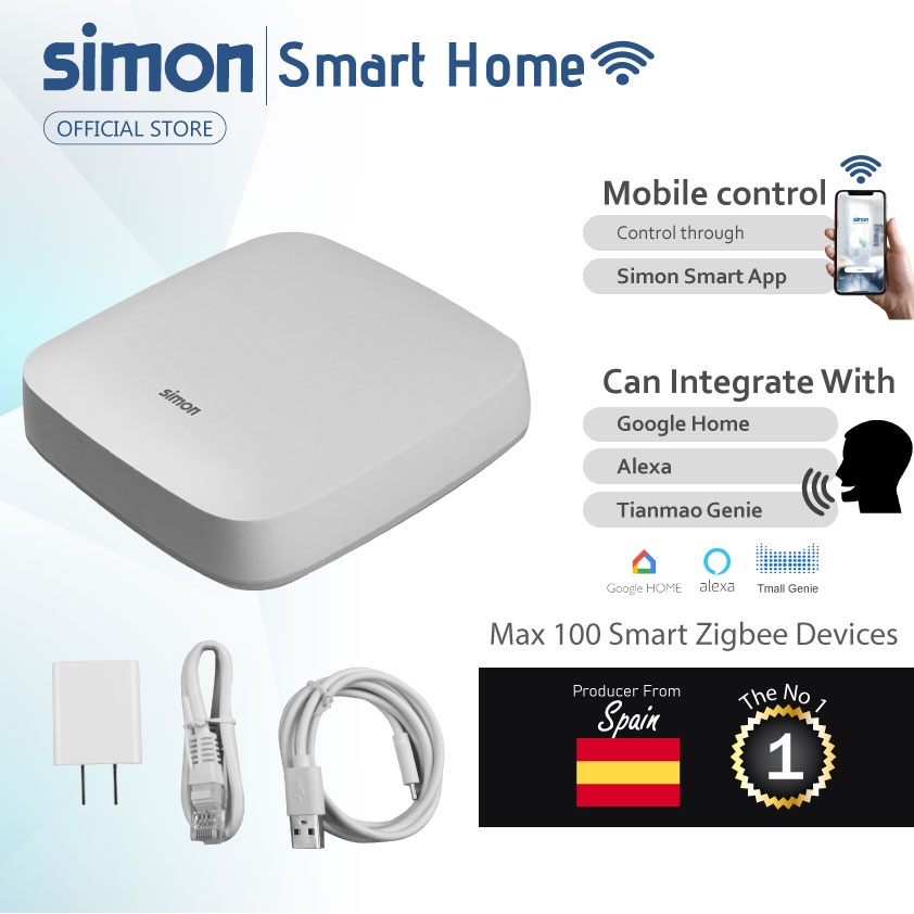 (No Need Neutral Wire) SIMON i7 Smart (Graphite Black)-Smart Switches ...