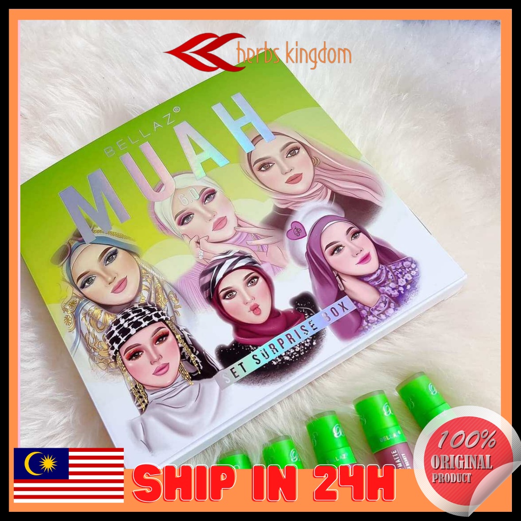 [NEW] MUAH LIPMATTE 6.0 LIPSTICK by BELLAZ BEAUTY [NEW AND READY STOCK ...