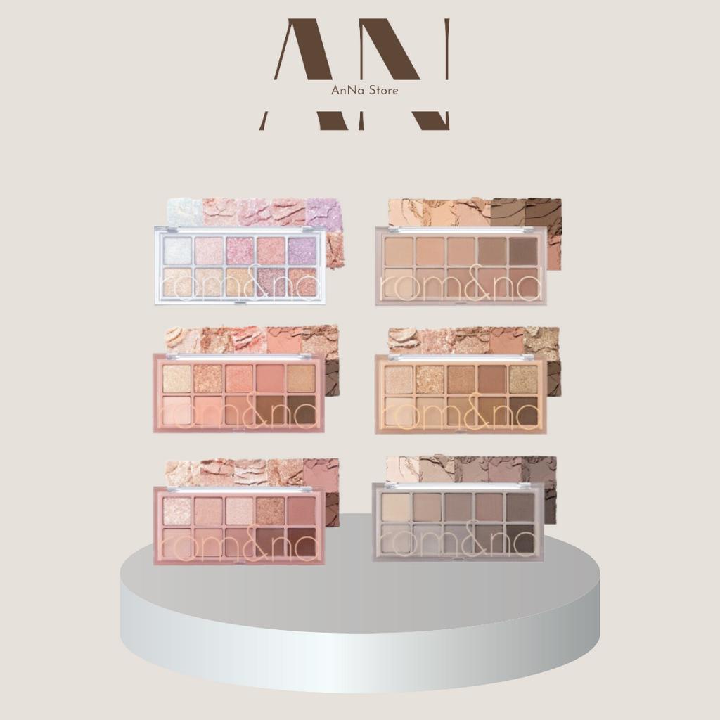 Romand Better Than Eye Palette 10 Colors Super Glitter Eyeshadow ...