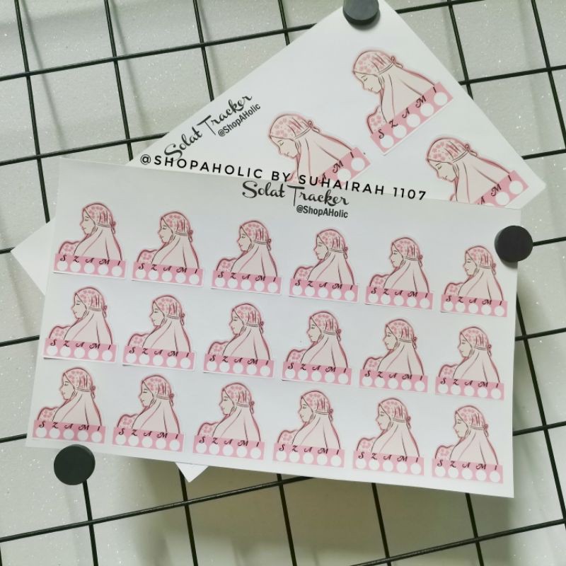 Solat tracker untuk journal, bullet journal dan bujo | Shopee Malaysia