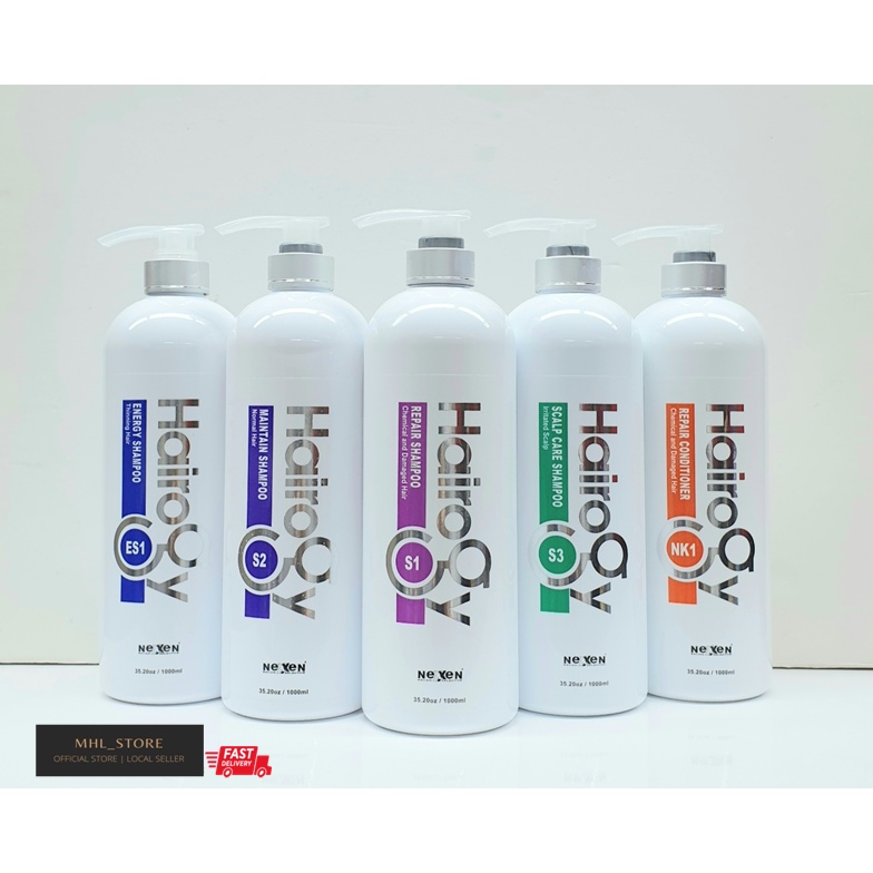 Nexxen Hairogy Shampoo / Conditioner - S1/S2/S3/ES1/NK1 1000ml | Shopee ...