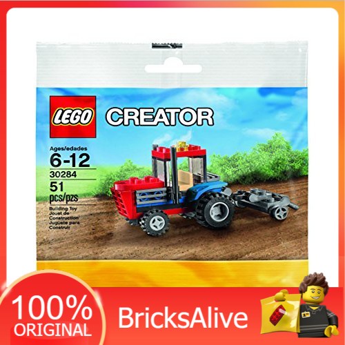 [BricksAlive] LEGO CREATOR Tractor MISP Polybag (30284) | Shopee Malaysia