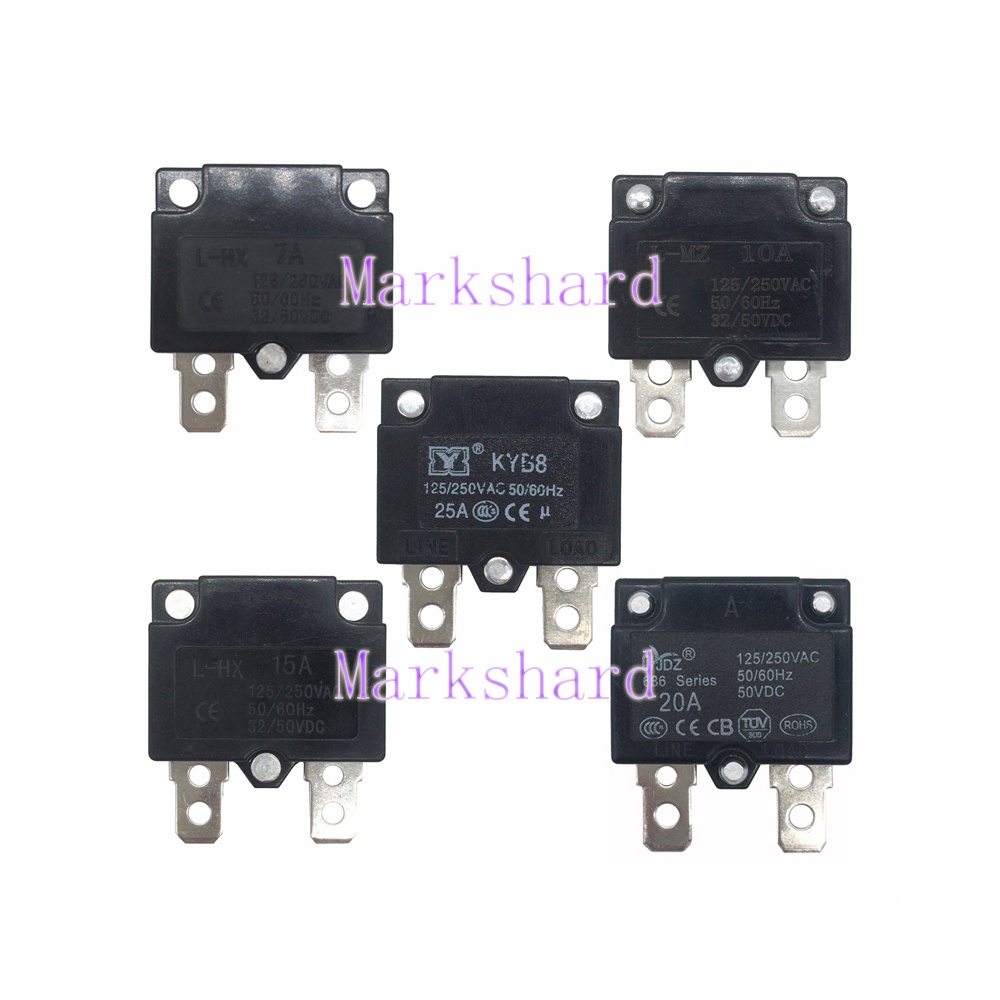 Children's electric car current overload protector fuse self-reset ...