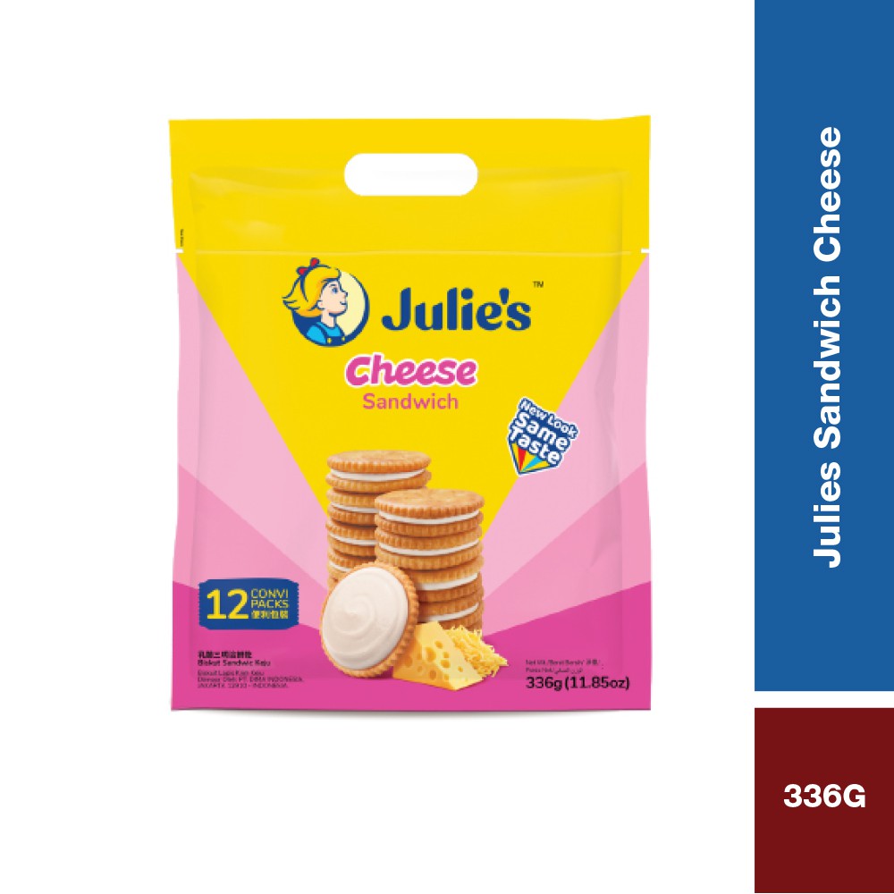 Julies Sandwich Cheese Biscuit / Biskut Cheese (336g) | Shopee Malaysia