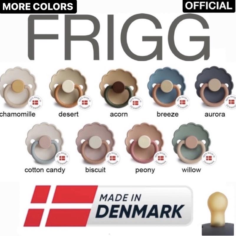 (More Colors) Pacifier Frigg Denmark Baby Teether Daisy Classic ...