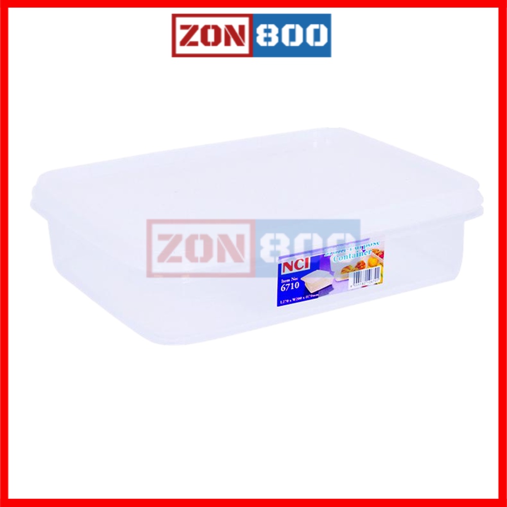 Rectangular Food Container Nci 6710 / 6712 / 6714 / 6716 | Shopee Malaysia