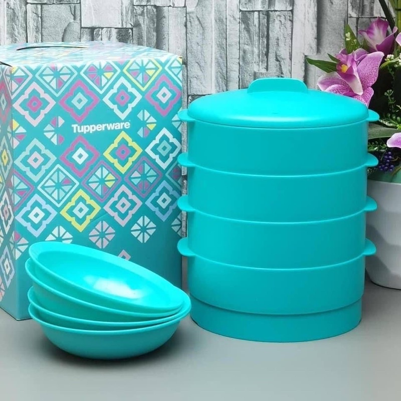 TUPPERWARE STEAM IT PARADISE SET | Shopee Malaysia