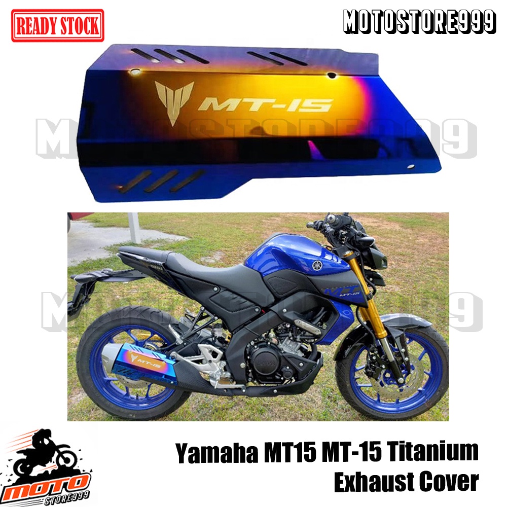 Yamaha MT15 MT-15 Titanium Exhaust Cover READY STOCK | Shopee Malaysia
