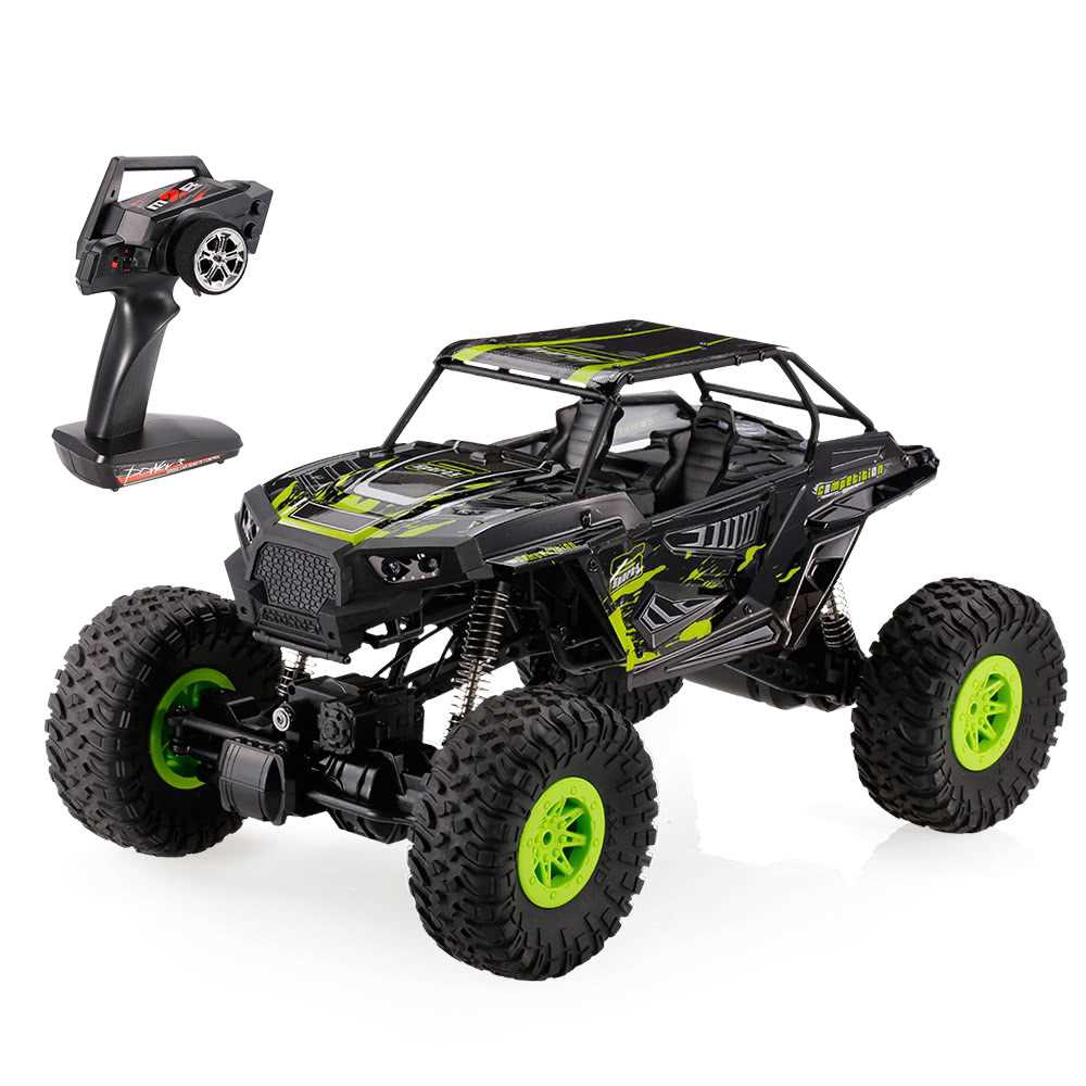 Original WLtoys 10428-E 1/10 2.4G 4WD Electric Brushed Crawler RTR RC ...