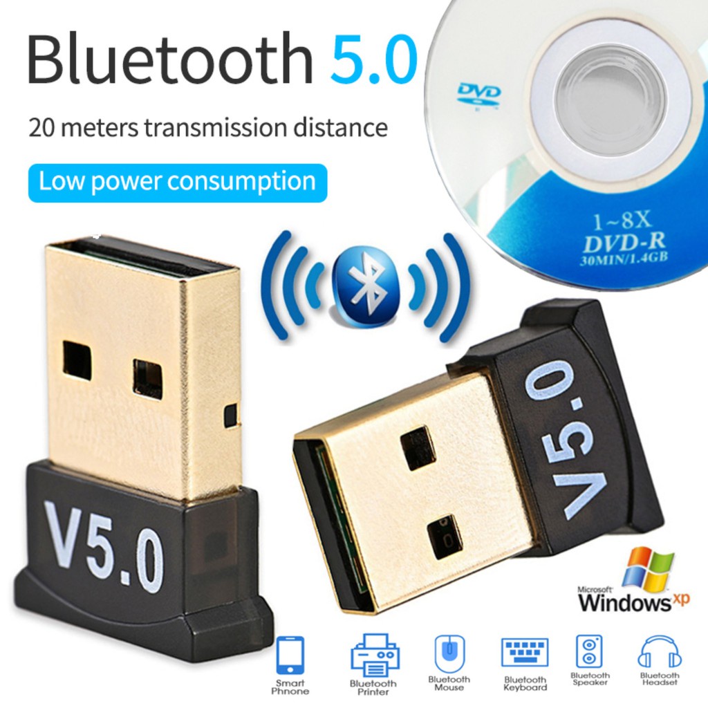 Wireless CSR 5.0 USB Bluetooth Adapter Transmitter Bluetooth Receiver ...