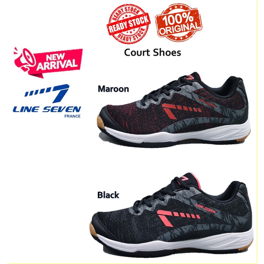 [Line Seven] Line7 L7 CS-2142 Court Shoes/Badminton Shoes/Sports Shoes ...