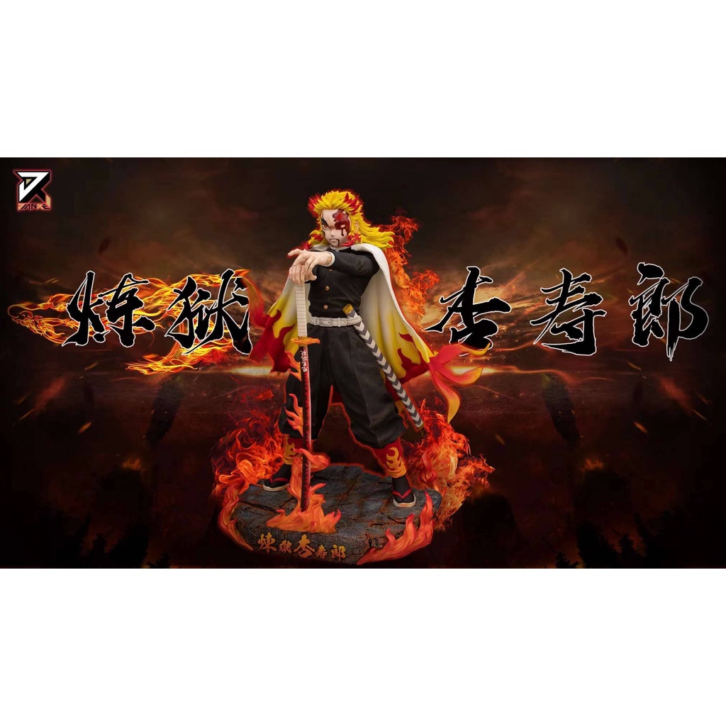 Jianke Studio - Demon Slayer - Rengoku Demon Slayer GK Resin Anime ...