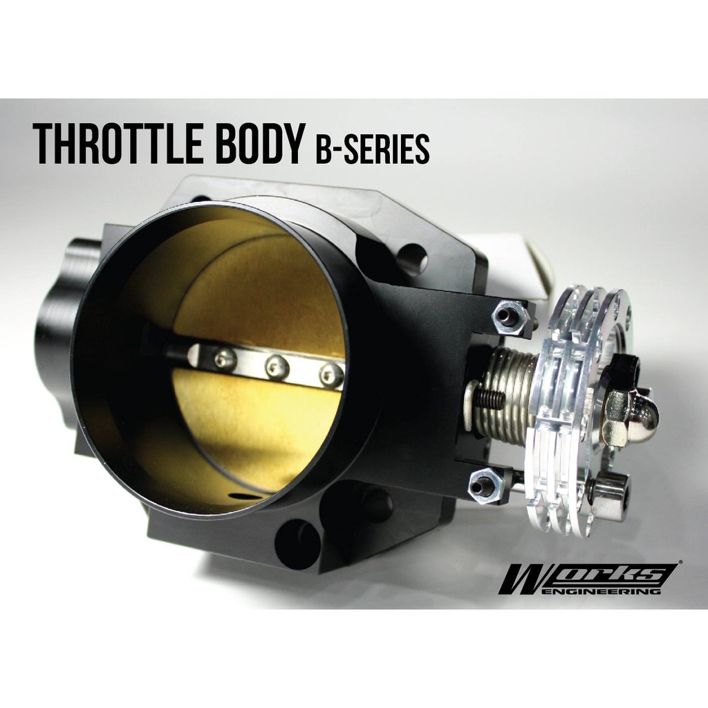 Works Engineering 70mm Throttle Body - Honda V-tec B series B16-20 ...