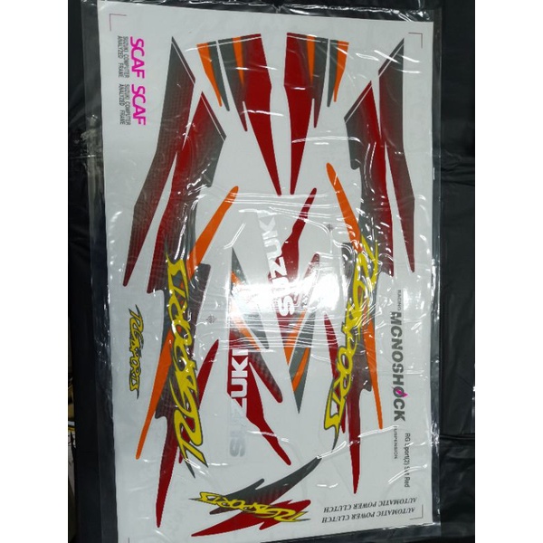 SUZUKI RG SPORT STICKER SET | Shopee Malaysia