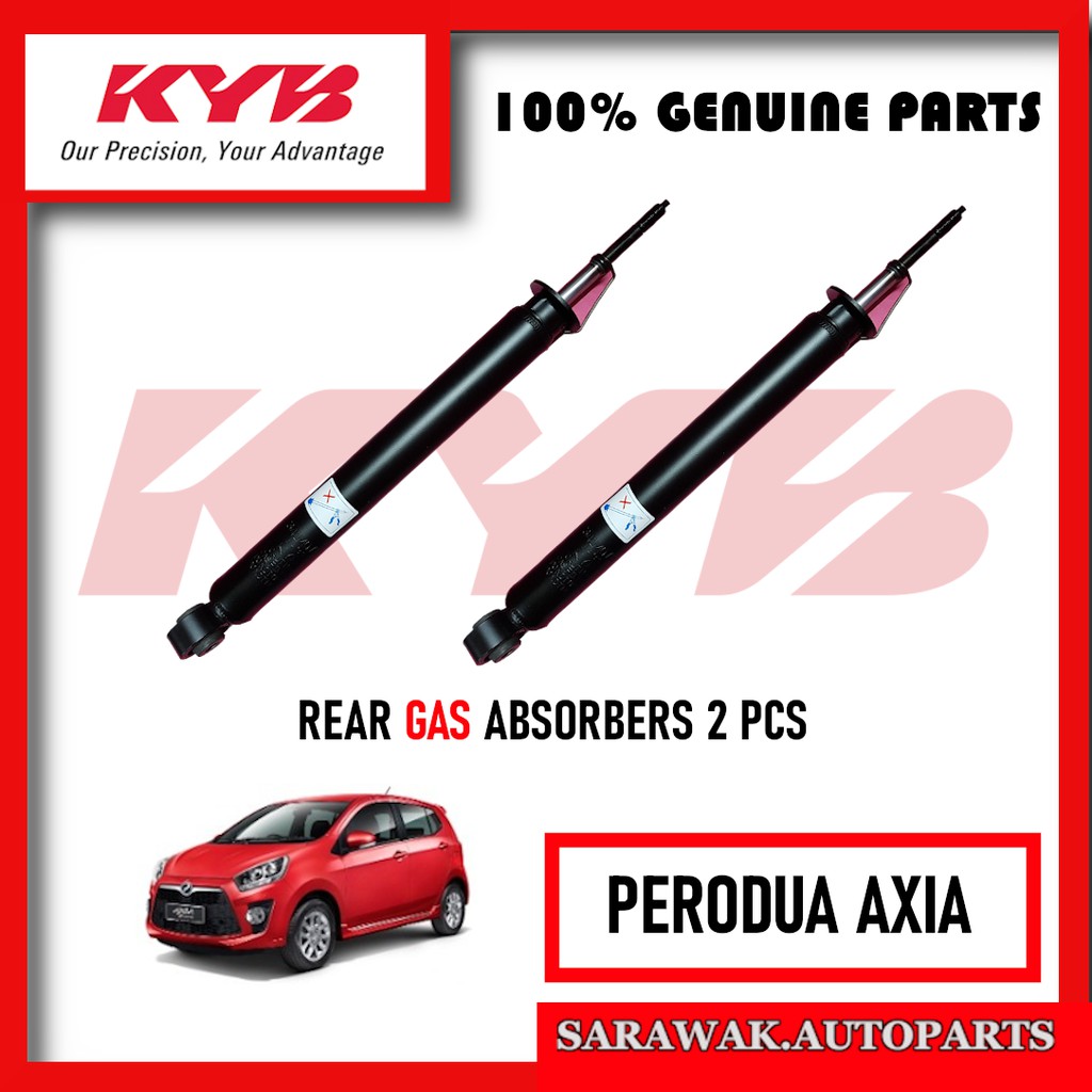 KYB Perodua Axia Rear Gas Absorber 2 pcs | Shopee Malaysia