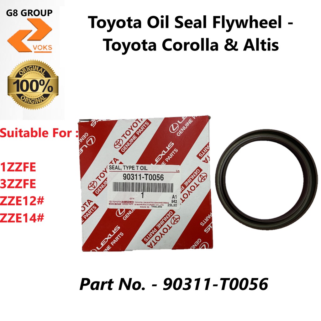 Toyota Oil Seal Flywheel - Toyota Corolla & Altis ( 90311-T0056 ...