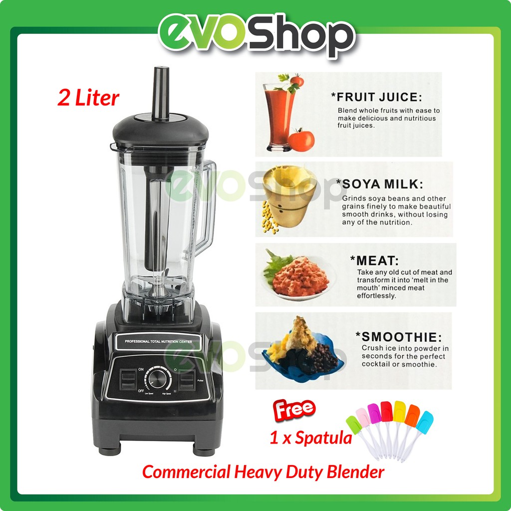 IMBACO Heavy Duty Commercial Blender 2 Liter 1500W Mesin Pengisar ...